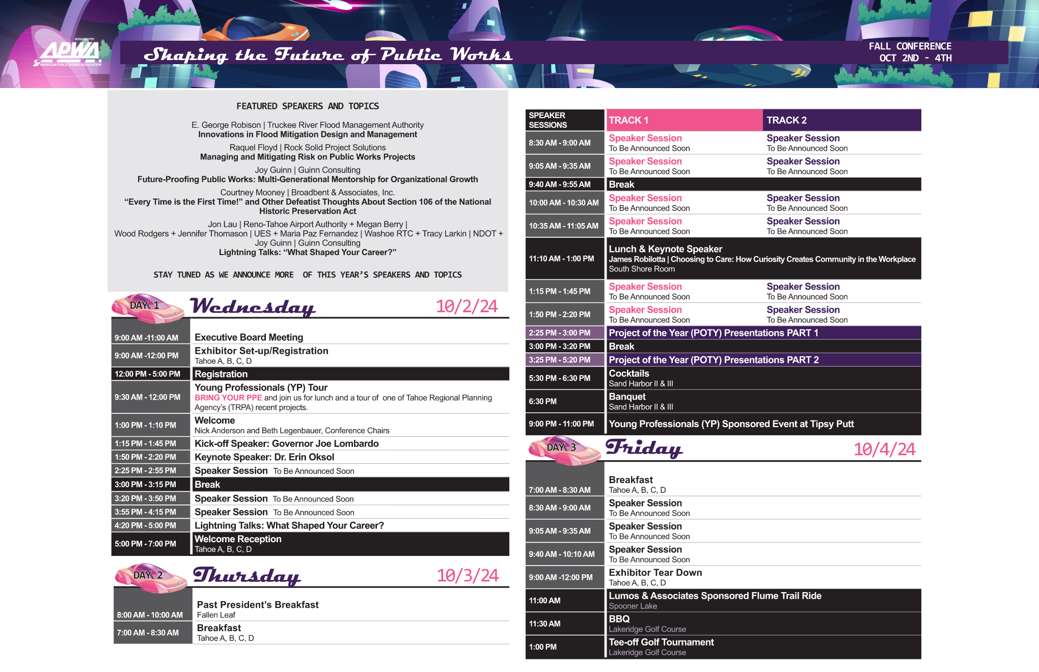 2024 Fall Conference – APWA Nevada Chapter